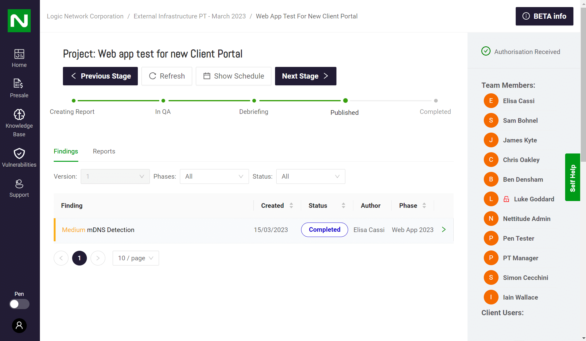 myLRQA Nettitude Client Portal | LRQA Nettitude - LRQA Nettitude - United Kingdom
